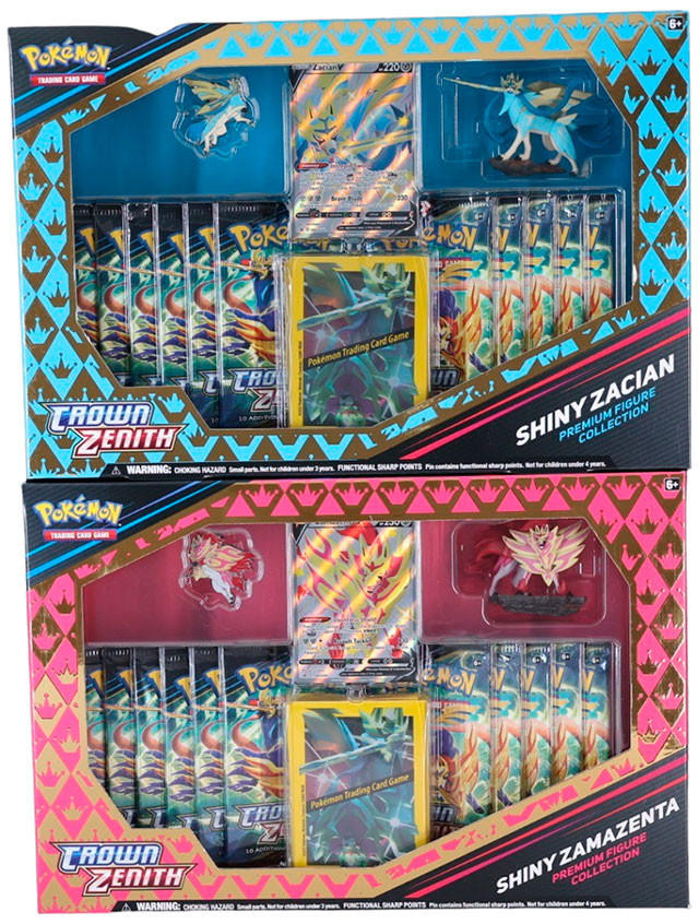 Pokemon Crown Zenith Premium Figure Collection 6 Box Case