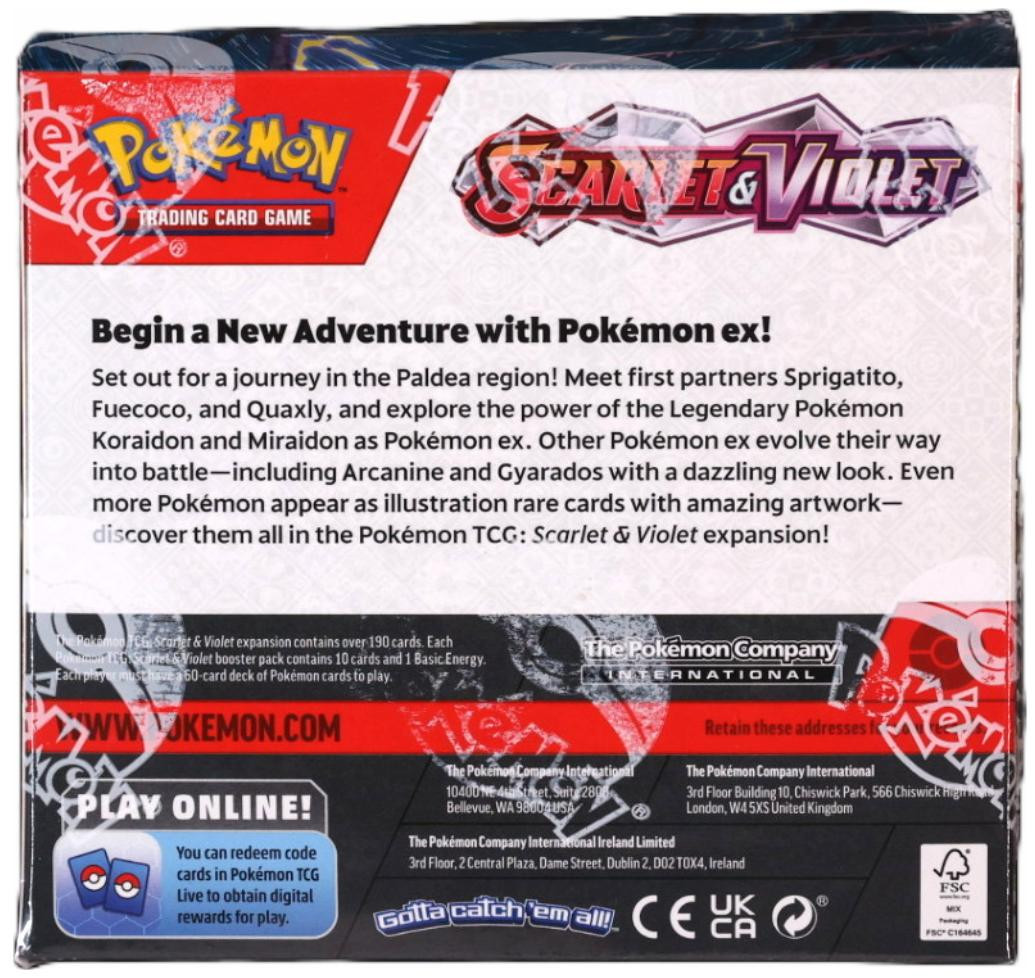 Pokemon Scarlet & Violet Booster Box