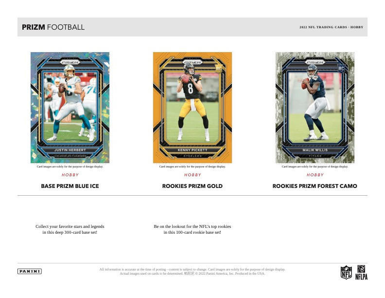2022 Panini Prizm Football Hobby Pack