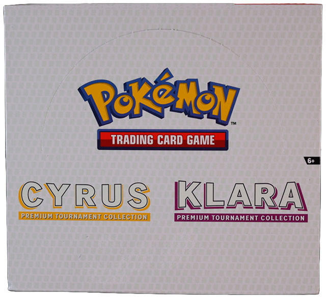 Pokemon Cyrus/Klara Premium Tournament Collection 6 Display Case