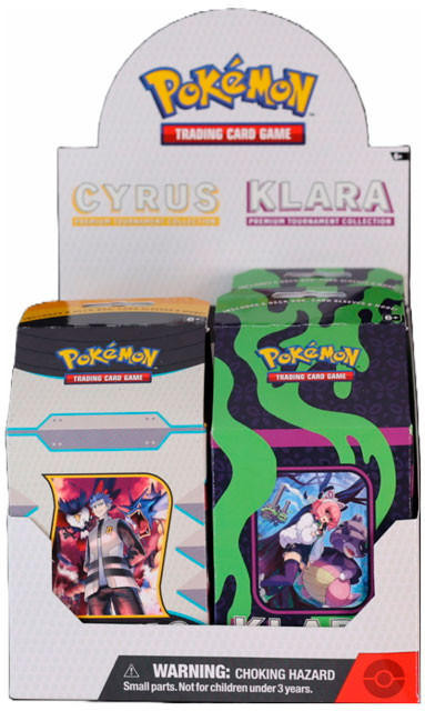 Pokemon Cyrus/Klara Premium Tournament Collection 6 Display Case