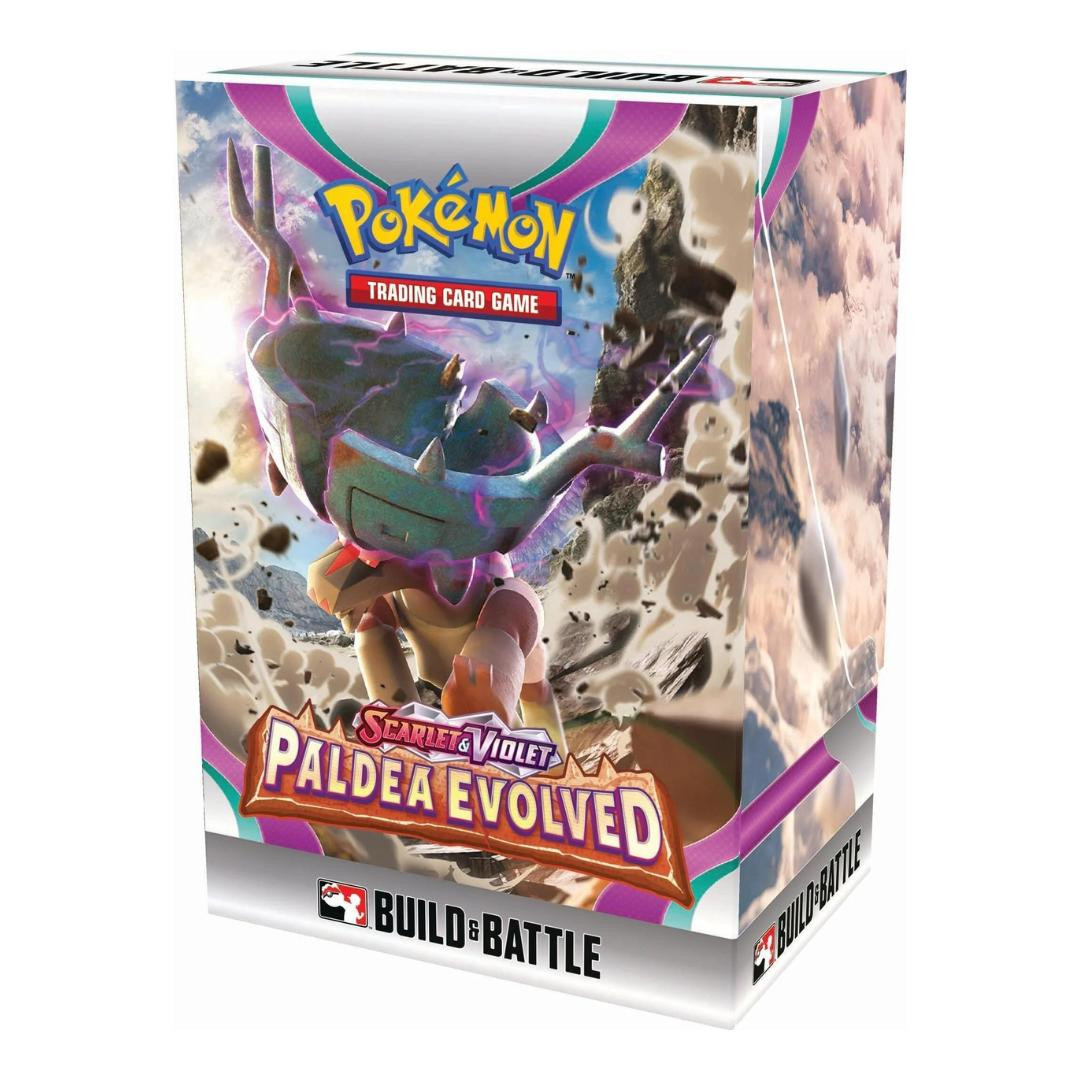 Pokemon Scarlet & Violet Paldea Evolved Build & Battle Kit 6 Box Case