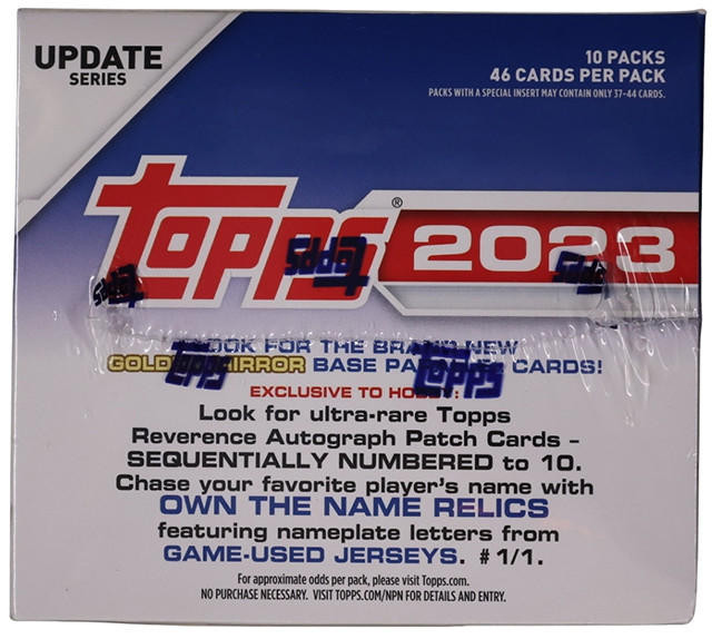 2023 Topps Update Series Baseball Jumbo Box