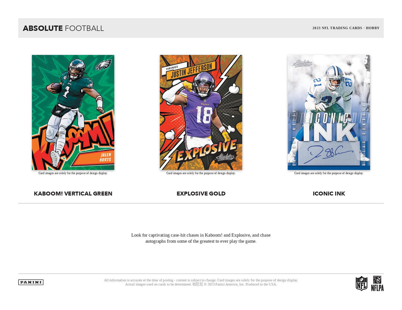 2023 Panini Absolute Football Hobby Box