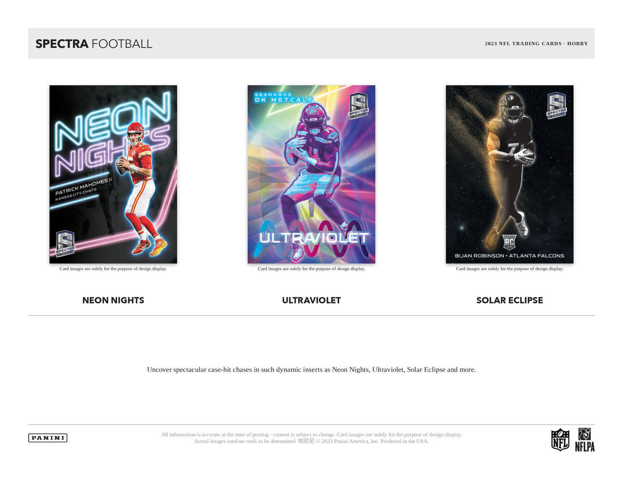 2023 Panini Spectra Football Hobby Pack