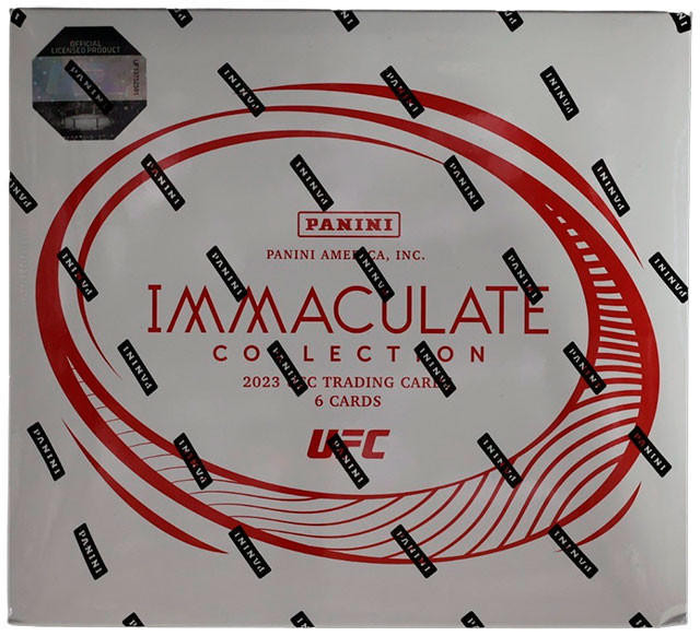 2023 Panini Immaculate UFC Hobby 5 Box Case