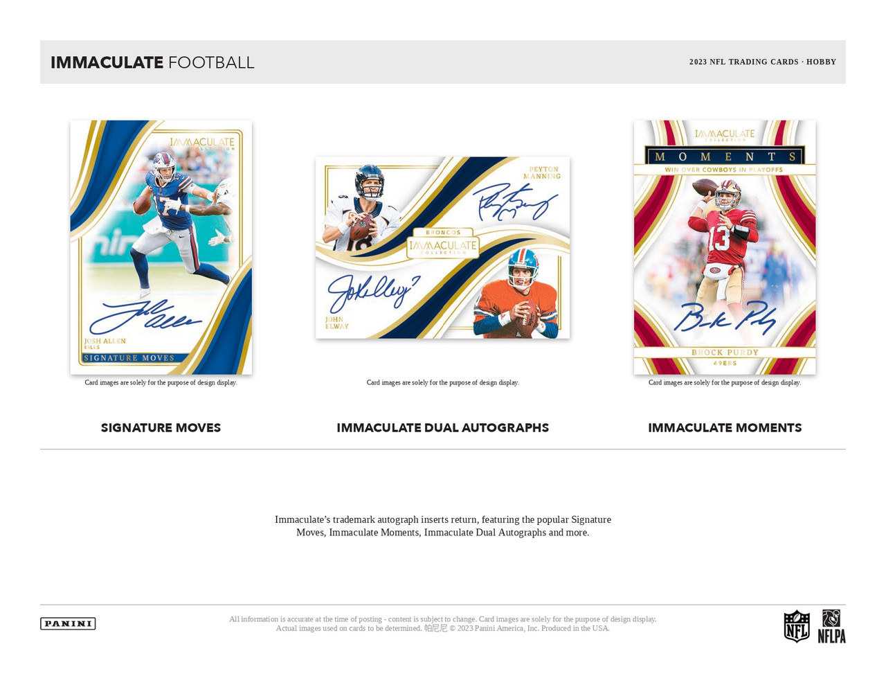 2023 Panini Immaculate Football Hobby 6 Box Case