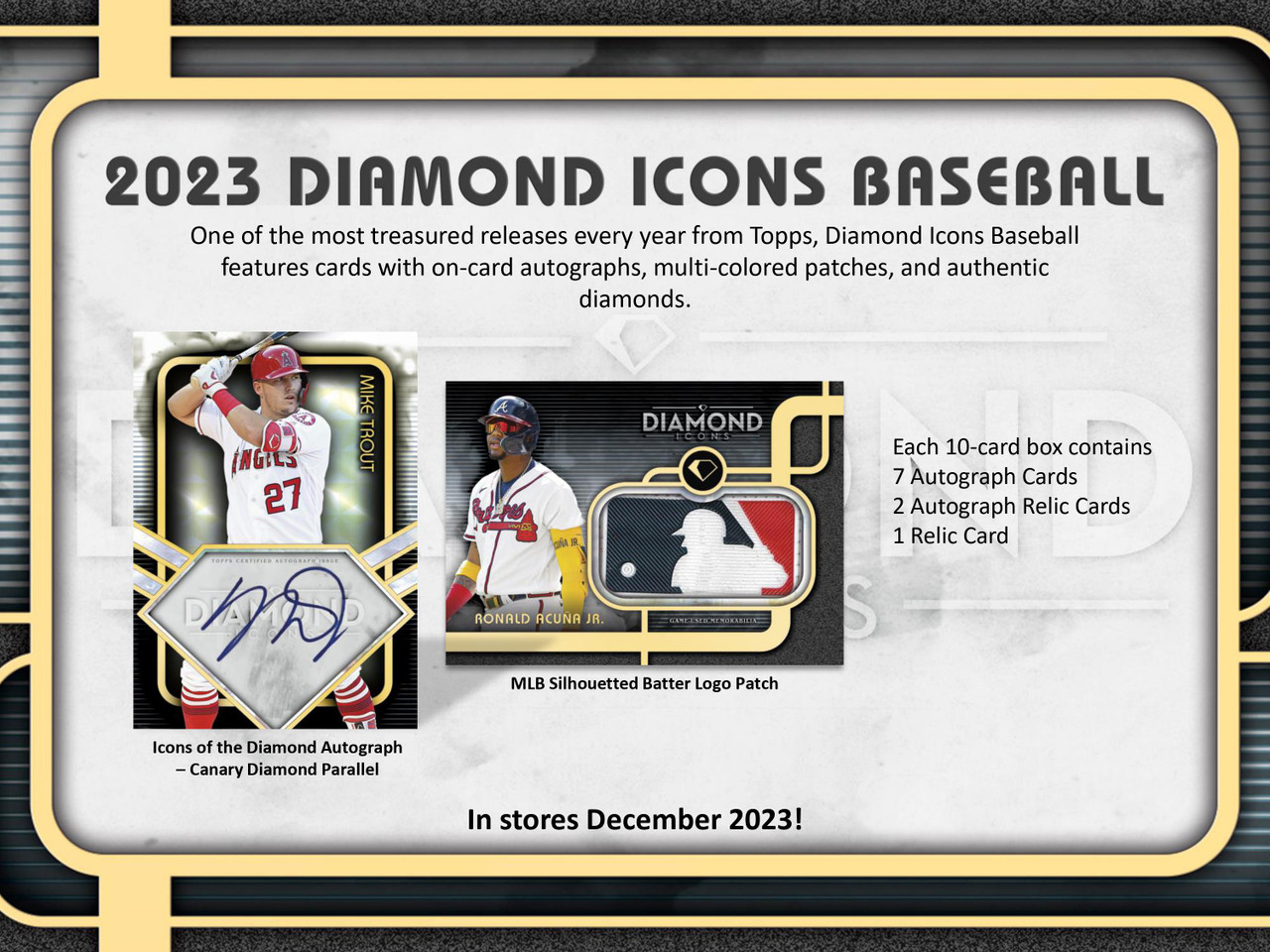 2023 Topps Diamond Icons Baseball Hobby Box