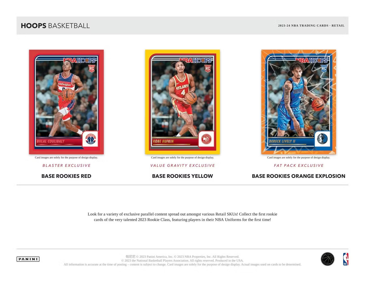 2023/24 Panini NBA Hoops Basketball Excell Blaster Box