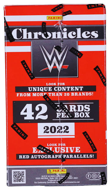2022 Panini Chronicles WWE Blaster Box