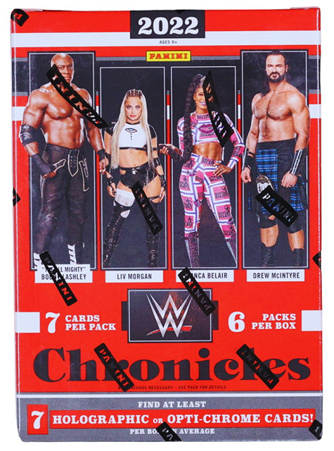2022 Panini Chronicles WWE Blaster Box