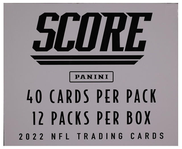 2022 Panini Score Football Fat Pack Box