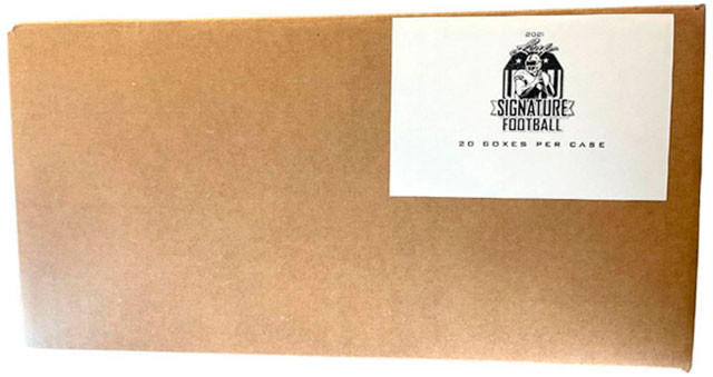 2021 Leaf Signature Football Blaster 20 Box Case