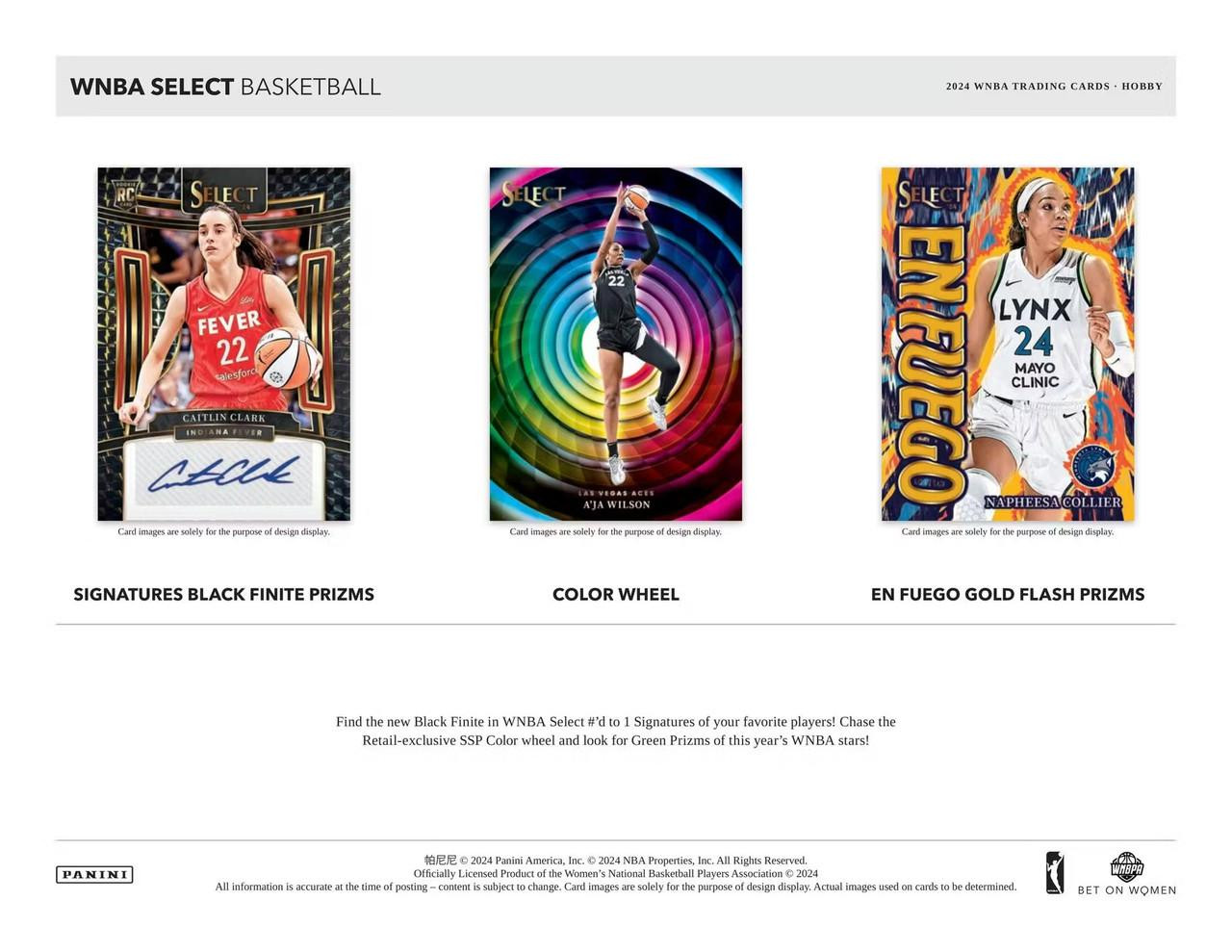 2024 Panini Select WNBA Basketball Hobby Blaster 20 Box Case