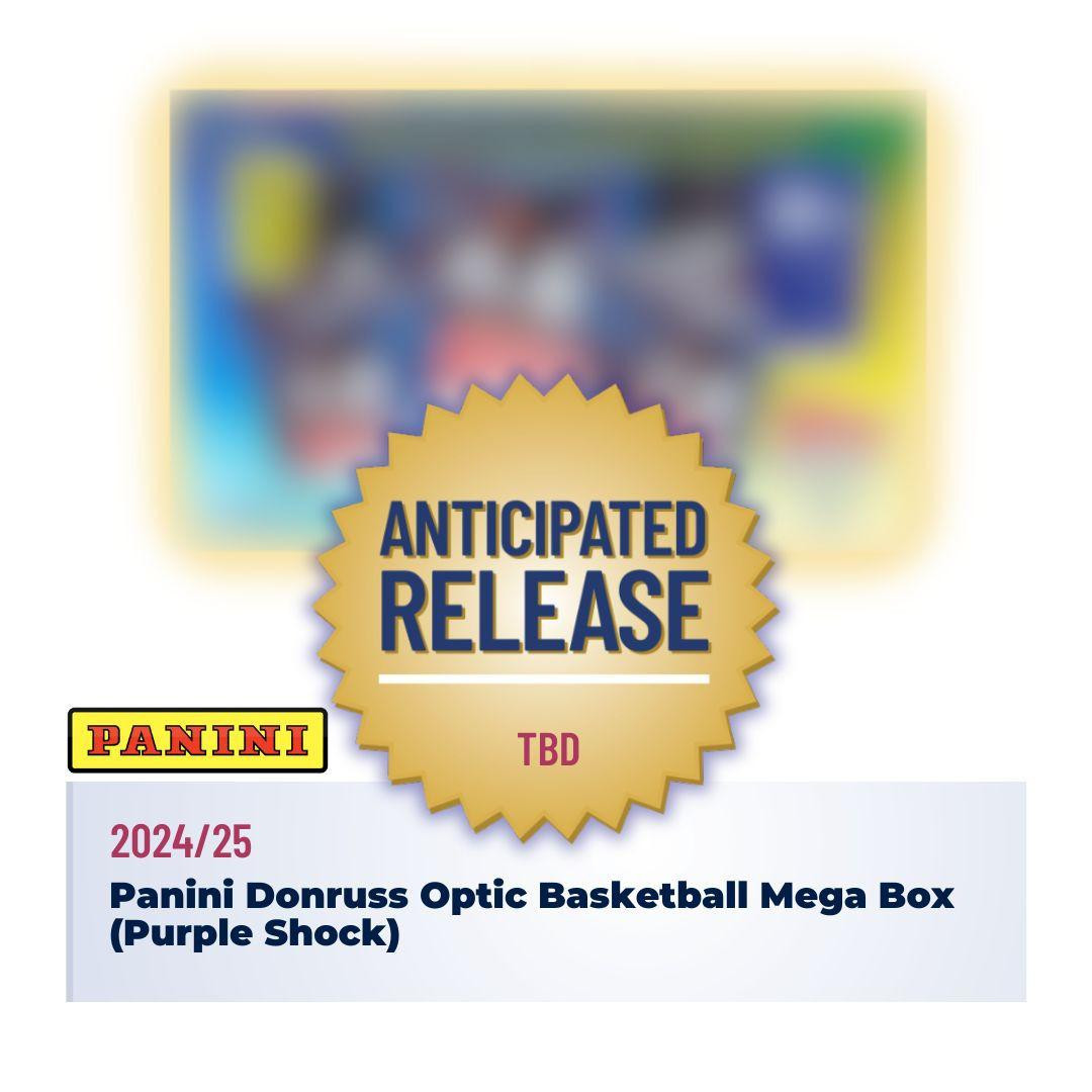 2024/25 Panini Donruss Optic Basketball Mega Box (Purple Shock)