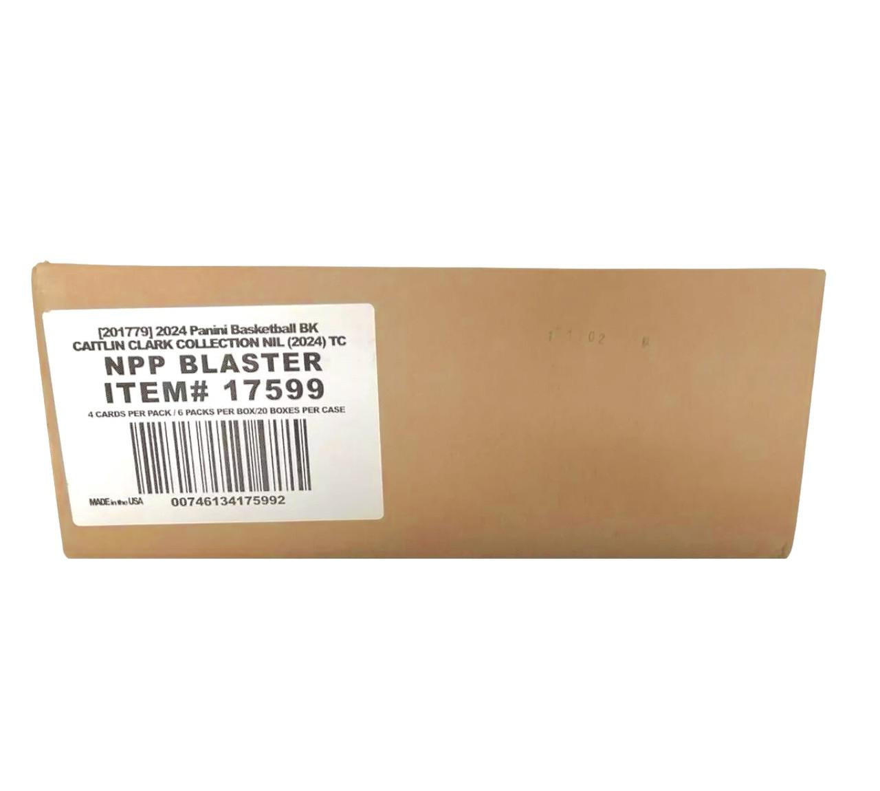 2024 Panini Caitlin Clark Collection Basketball Blaster 20 Box Case ...
