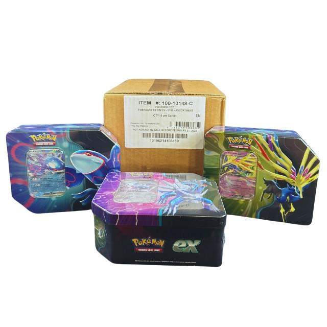 Pokemon Azure Legends 6 Tin Case