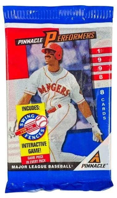 1998 Pinnacle Performers Baseball Hobby Pack