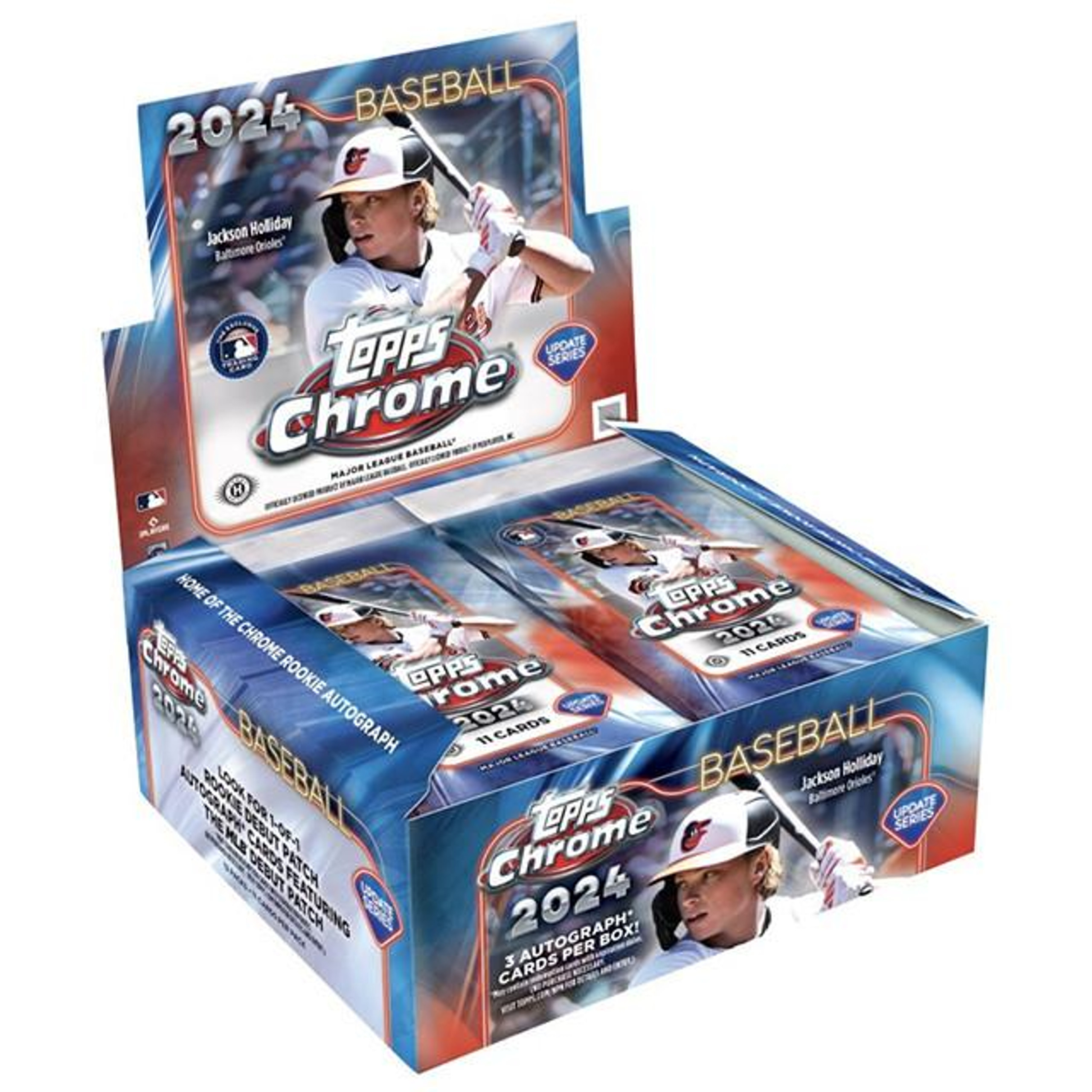 2024 Topps Chrome Update Series Baseball Jumbo Box