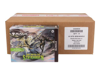 Magic: The Gathering Secrets of Strixhaven Bundle 6 Box Case