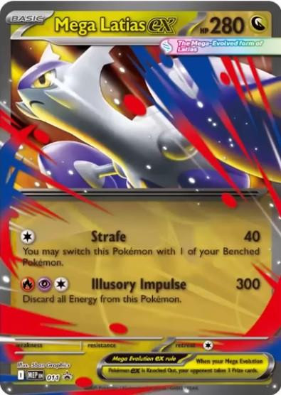 Pokemon Mega Evolution Mega Latias Ex Collection 6 Box Case