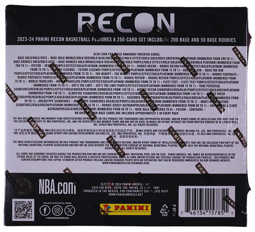 2023/24 Panini Recon Basketball Hobby Box