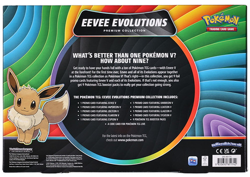 Pokemon Eevee Evolutions Premium Collection Box