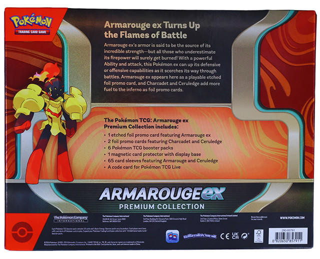 Mega Evolution Pokemon Cards Pokémon Armarouge EX Premium Collection ...