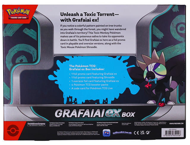Pokemon Grafaiai Ex Box