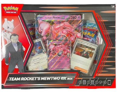 Pokemon Team Rocket's Mewtwo Ex Box