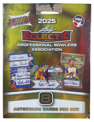 2025 Leaf Eclectic PBA Jumbo Box