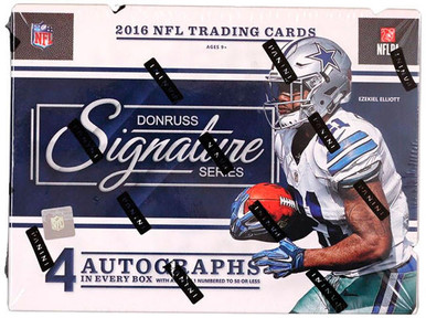 2016 Panini Donruss Signature Series Football Hobby Box
