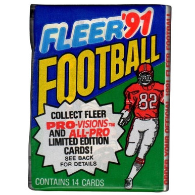 1991 Fleer Football Wax Pack