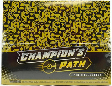 Pokemon Champion's Path Pin Collection 6 Box Display (Ballonlea ...