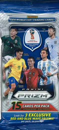 2018 Panini Prizm FIFA World Cup Soccer Multi Cello Pack