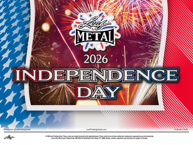 2026 Leaf Metal Independence Day Founding Fathers Box