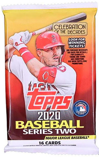 2020 Topps Series 2 Baseball Gravity Feed Pack
