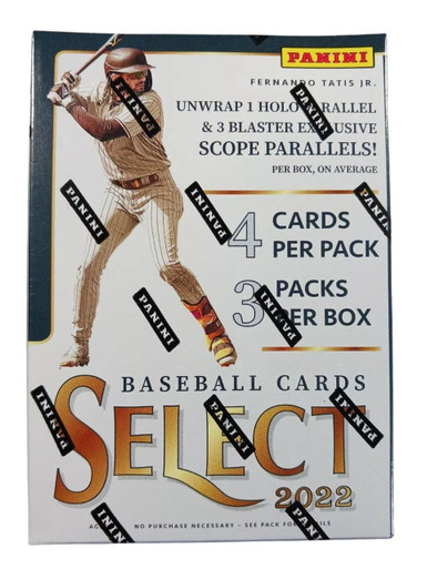 2022 Panini Select Baseball Blaster Box