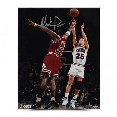 Mark Price Autographed "Jumper" Photo - Midwest Cards