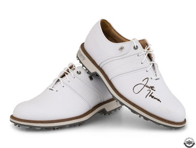 Justin Thomas Autographed Footjoy Premiere Series Packard White Golf ...