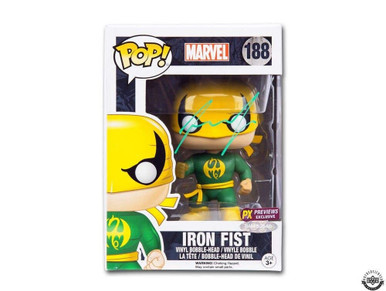 Finn Jones Autographed Funko Pop! Marvel: Iron Fist - Midwest Cards