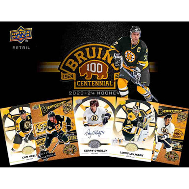 2023/24 Upper Deck Boston Bruins Centennial Set 20 Box Case