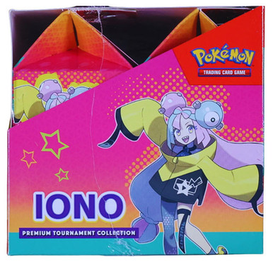 Pokemon Iono Premium Tournament Collection Display