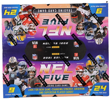 2021 Panini NFL Five Trading Card Game Booster Box