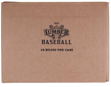 2024 Leaf Lumber Baseball Hobby 10 Box Case