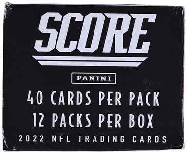 2022 Panini Score Football Fat Pack Box