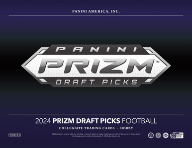 2024 Panini Prizm Collegiate Draft Picks Football Hobby Box