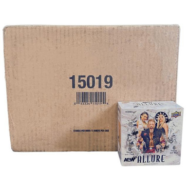 2024 Upper Deck All Elite Wrestling AEW Allure Hobby 18 Box Case