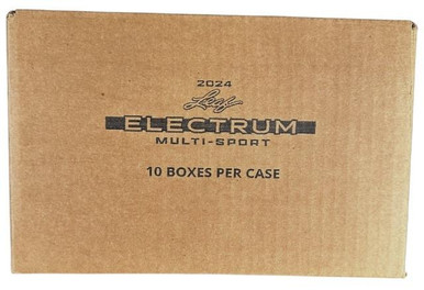 2024 Leaf Electrum Multi-Sport Hobby 10 Box Case