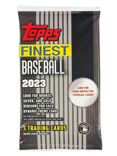 2023 Topps Finest Flashback Baseball Hobby Pack